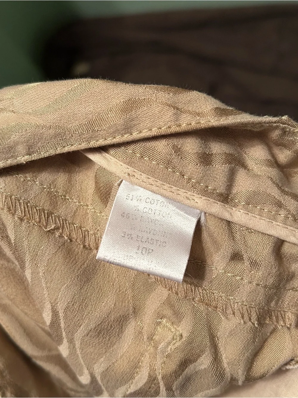 Tahari | Pants & Jumpsuits | Tahari Tan Chino Pants | Poshmark